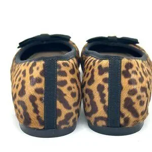 Dior | Shoes | Dior Pony Calf Hair Fur Leopard Flat Ballerina Ballet ...